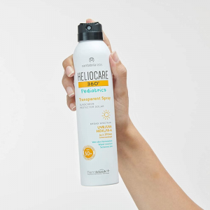 Heliocare 360º Pediatrics Transparent Spray SPF 50+ 200ml - dermaproductos