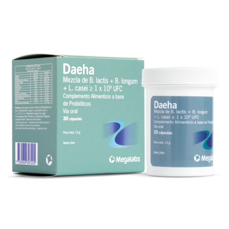 Megalabs Daeha 30 Cápsulas - dermaproductos