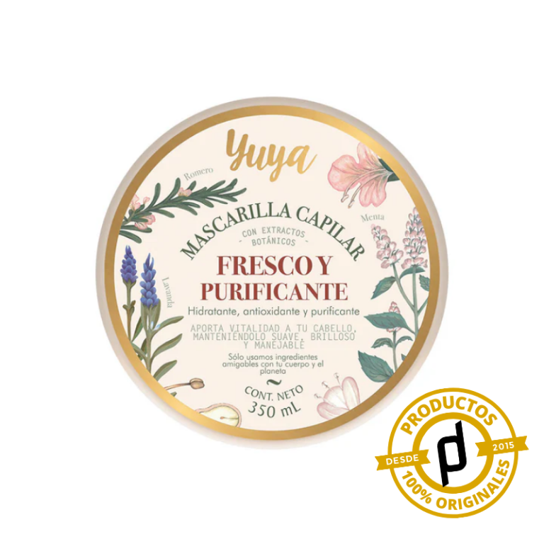 Yuya Mascarilla Capilar “Fresco y Purificante" - dermaproductos