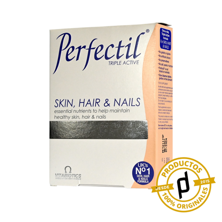 Vitabiotics Perfectil Platinum Radiance 60 Tabletas - dermaproductos