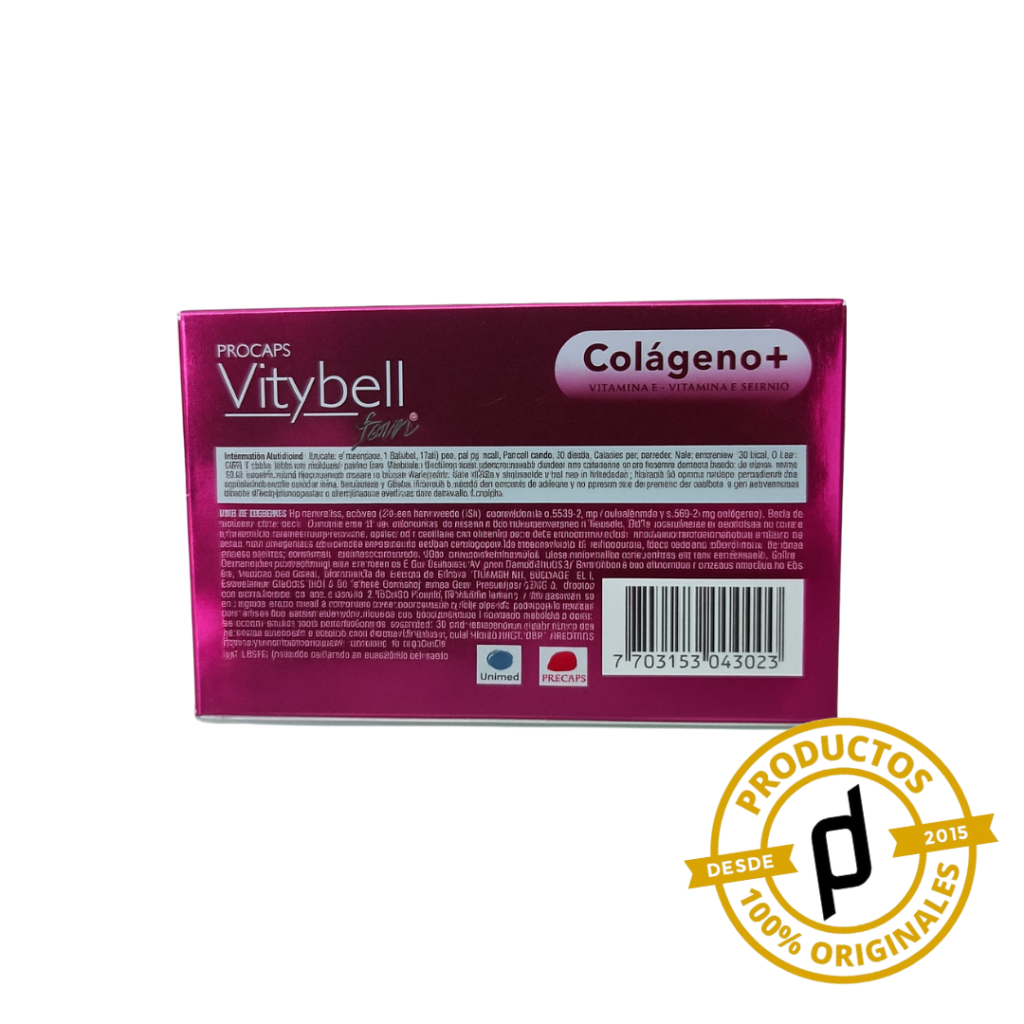 Procaps Vitybell Fem 60 Cápsulas - dermaproductos